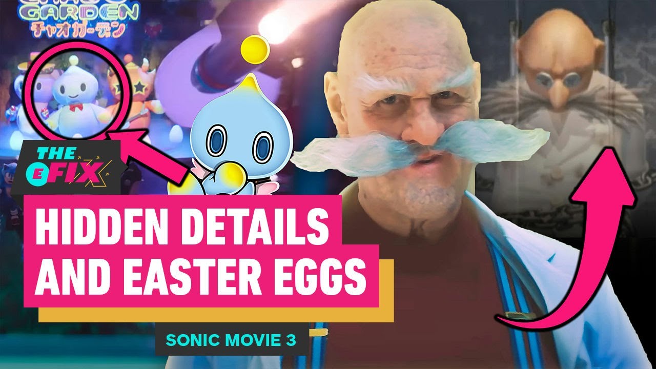 Sonic The Hedgehog 3 Movie Trailer Hidden Details and Easter Eggs - IGN ...