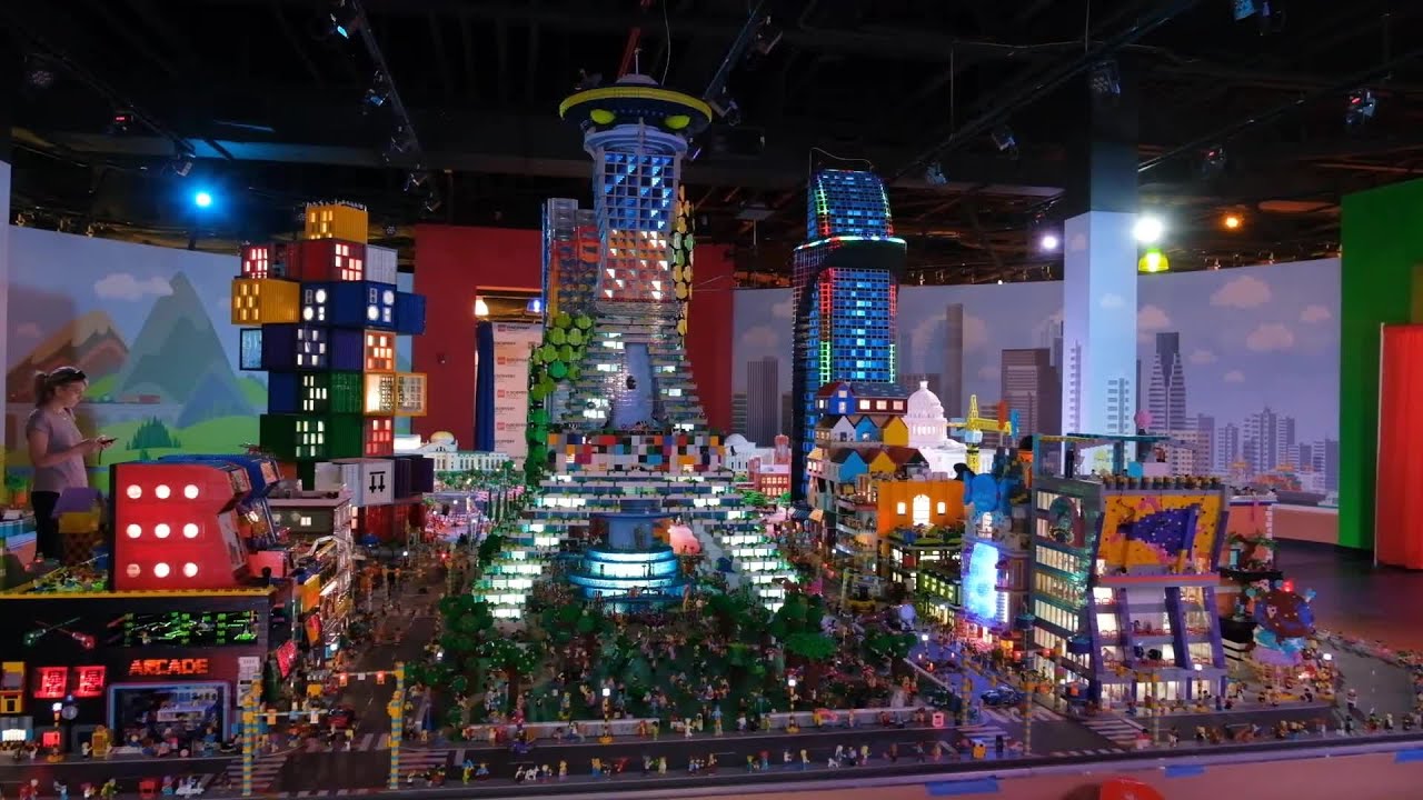 LEGO Discovery Center Washington DC - MINI WORLD Reveal - YouTube