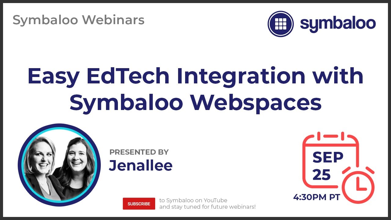 Easy EdTech Integration with Symbaloo Webspaces - Symbaloo Webinars - YouTube