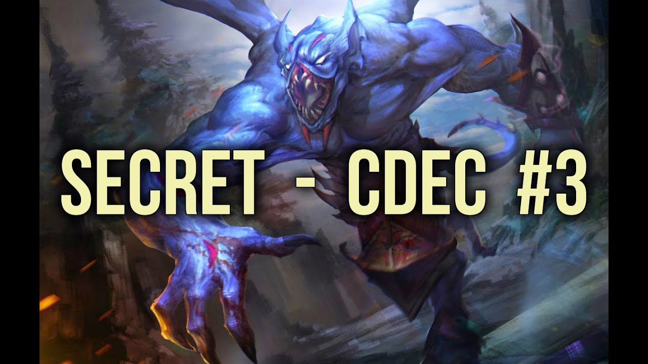 Team Secret vs CDEC Dota 2 Shanghai Major Group Stage Game 3 Highlights - YouTube