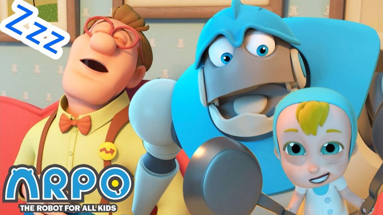 SHHHH! Don't Wake Daddy + More Arpo Cartoons For Kids | Sandaroo Kids ...