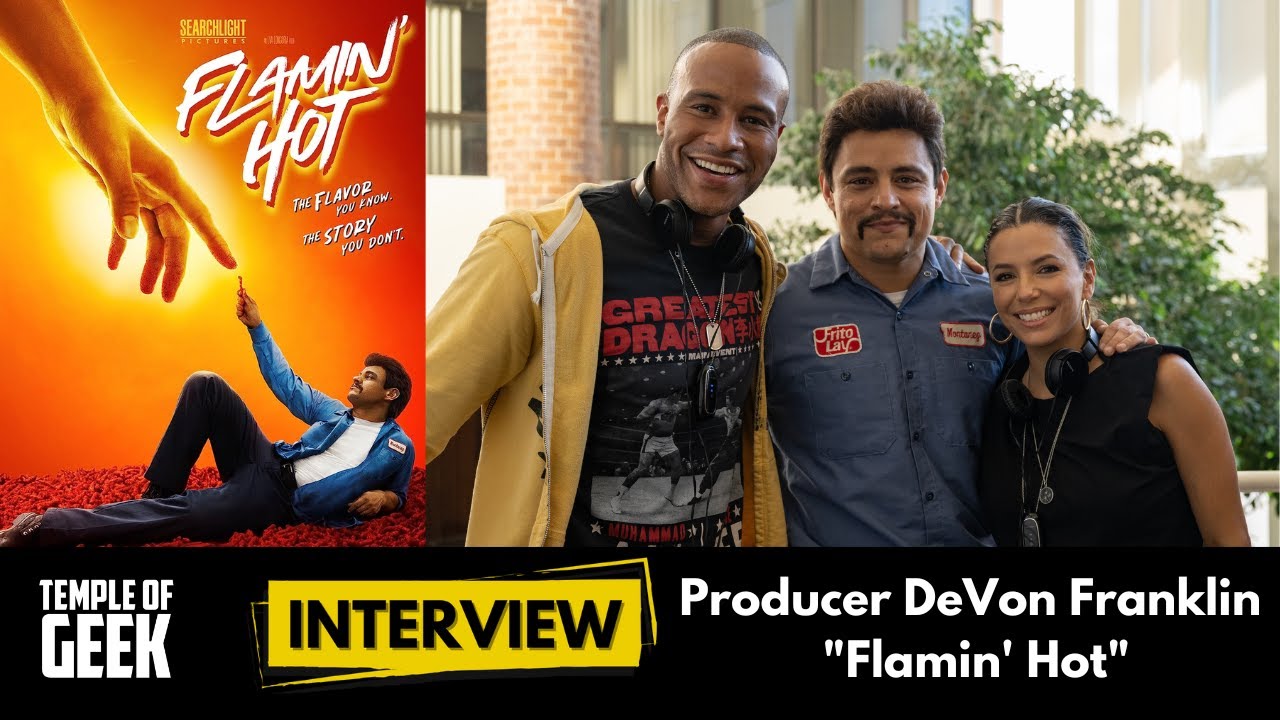 Interview with "Flamin' Hot" Producer DeVon Franklin - YouTube