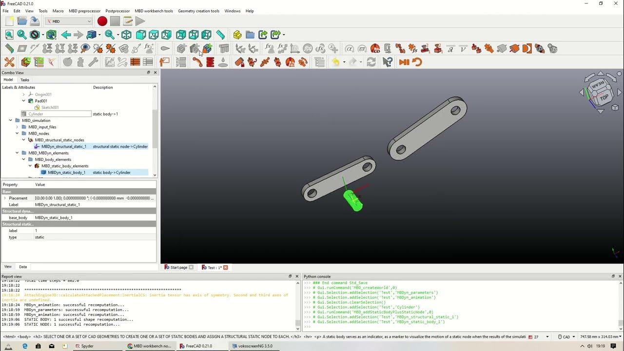 Assembly solver + MBD simulation workflow - YouTube