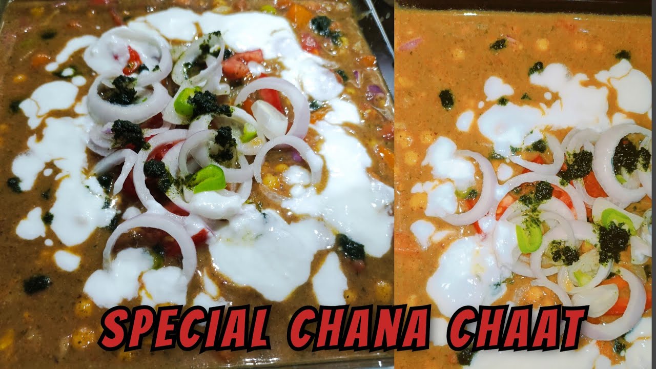 special chana chat recipes for iftar menu | chana chat street food ...