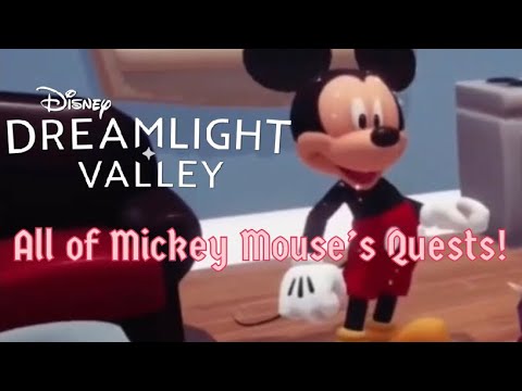 Every Mickey Mouse Quest in Disney Dreamlight Valley! - YouTube