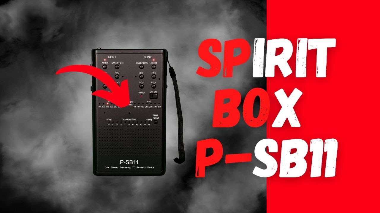 P-SB11 Spirit Box | Comunicación con el MÁS ALLÁ - YouTube