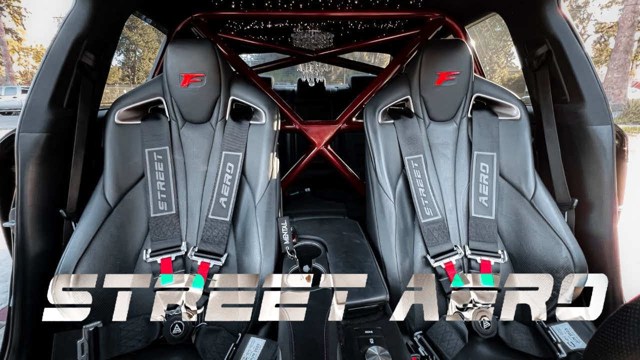 STREET AERO Racing Harness in my LEXUS? - YouTube