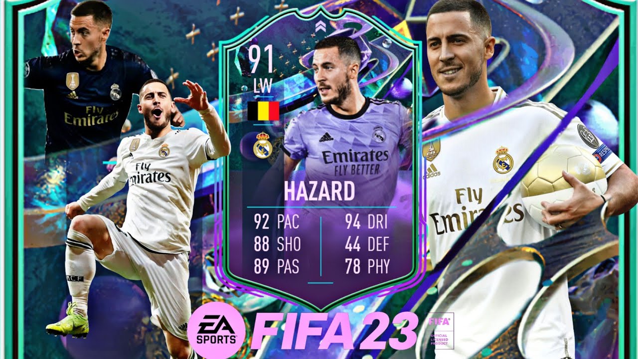 THE BELGIAN WIZARD!🇧🇪🪄 - 91 RATED UPGRADED FUT FANTASY EDEN HAZARD ...