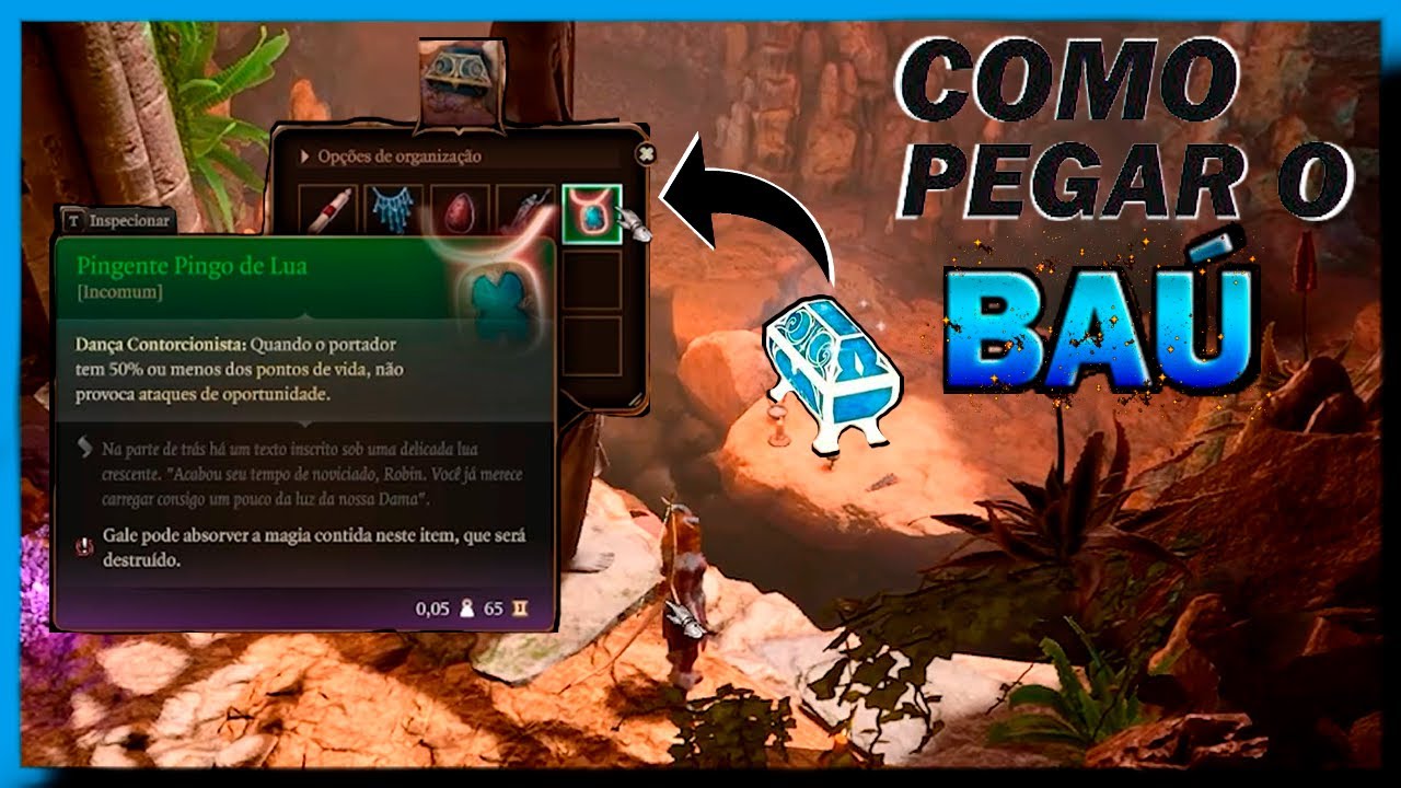 Como ABRIR o baú SELADO de Selûne no ninho do urso coruja / owlbear • Baldur's Gate 3 - YouTube