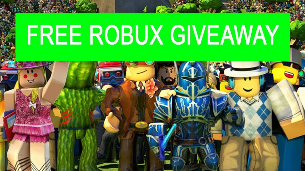 !EVERYONE WINS! ROBLOX: FREE ROBUX GIVEAWAY LIVE! WIN 2000+ ROBUX ...