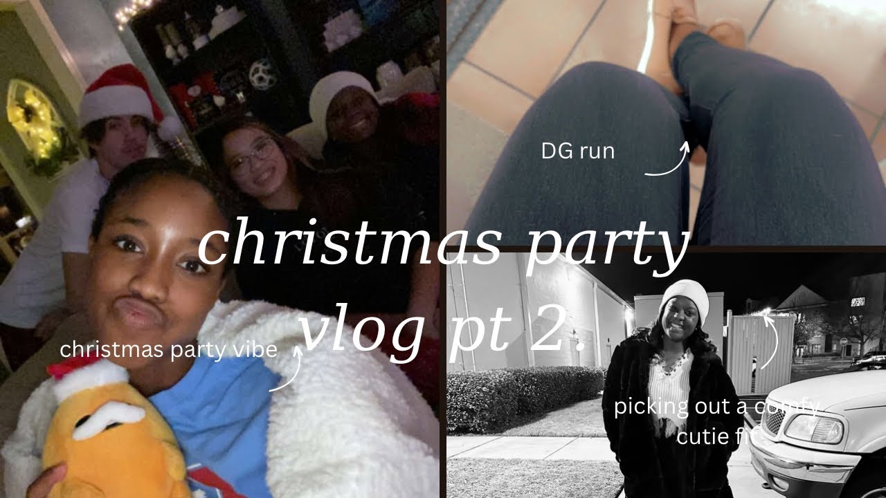 Christmas Party pt 2. | dirty santa, last second run, card games, mini ...