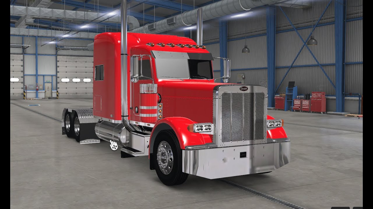 American Truck SIm [ Customizing Haterbilt 389/379 ] - YouTube