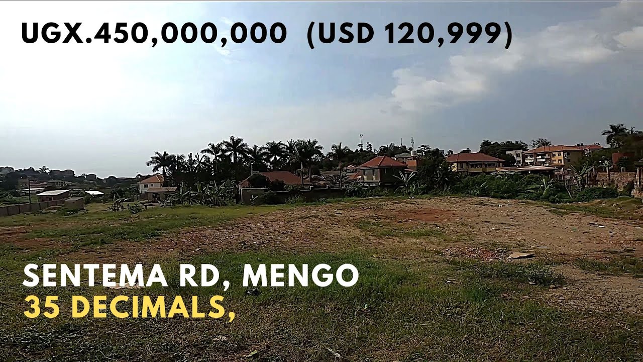 35decimals Plot of land on sentema road near FUFA Football Pitch in ...