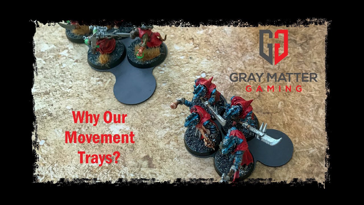 New! Rimless Magnetic Movement Trays for Warhammer AoS Age of Sigmar ...