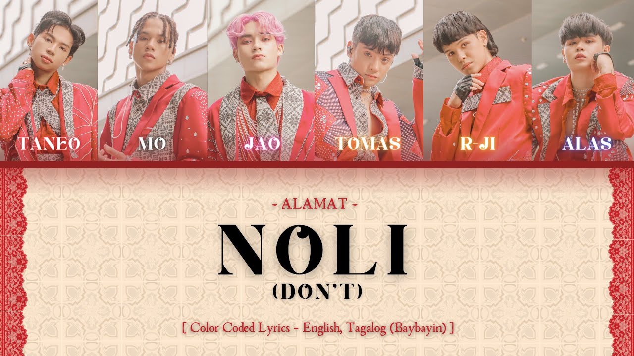 ALAMAT - 'Noli' Color Coded Lyric Video (ENG/TAG/BAY) - YouTube