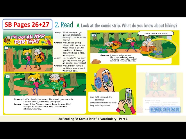 Vocabulary Comic Strip