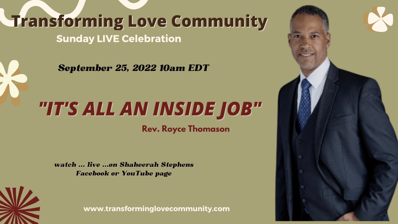 Transforming Love Community Sunday LIVE Celebration - YouTube