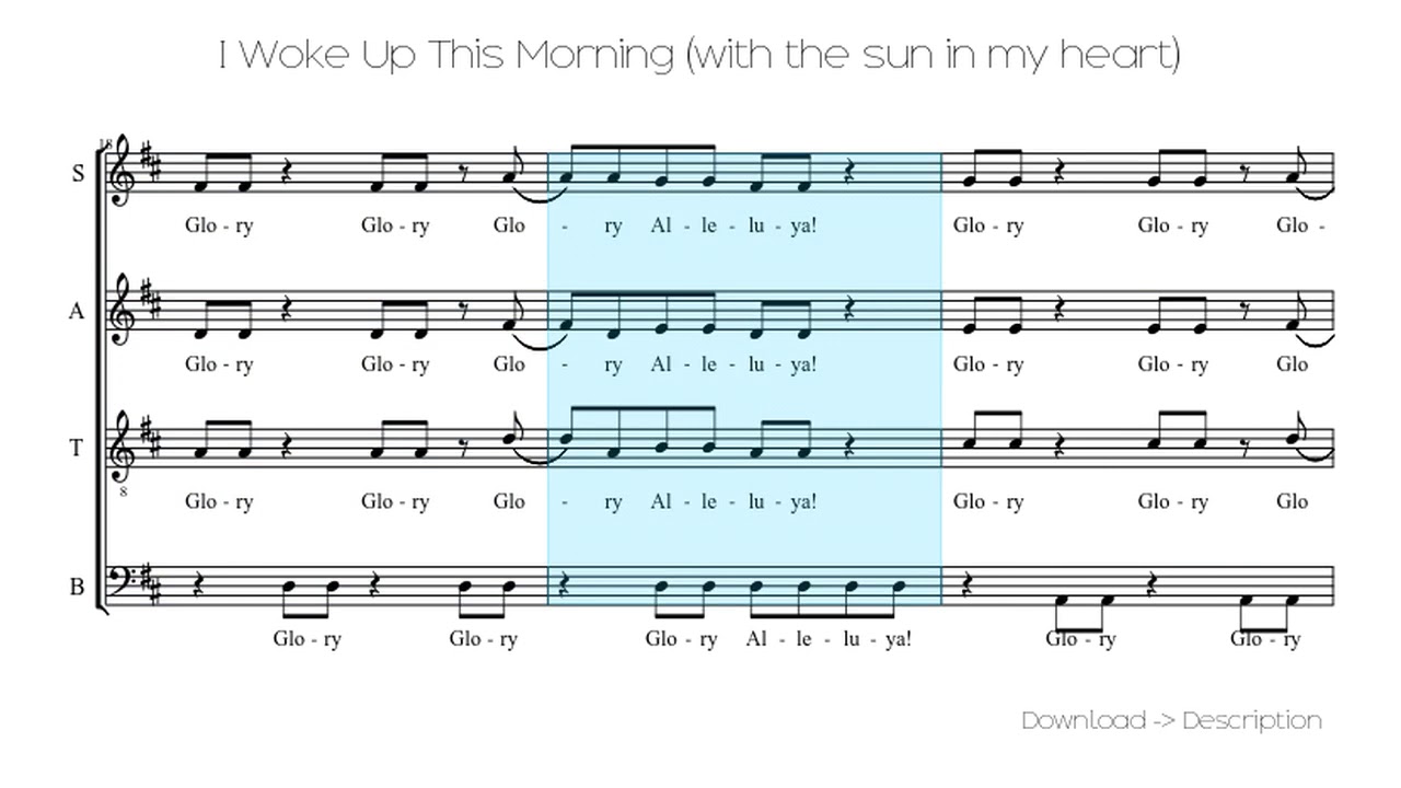 🎶 I Woke Up This Morning (with The Sun In My Heart) 🎸🎸 - YouTube