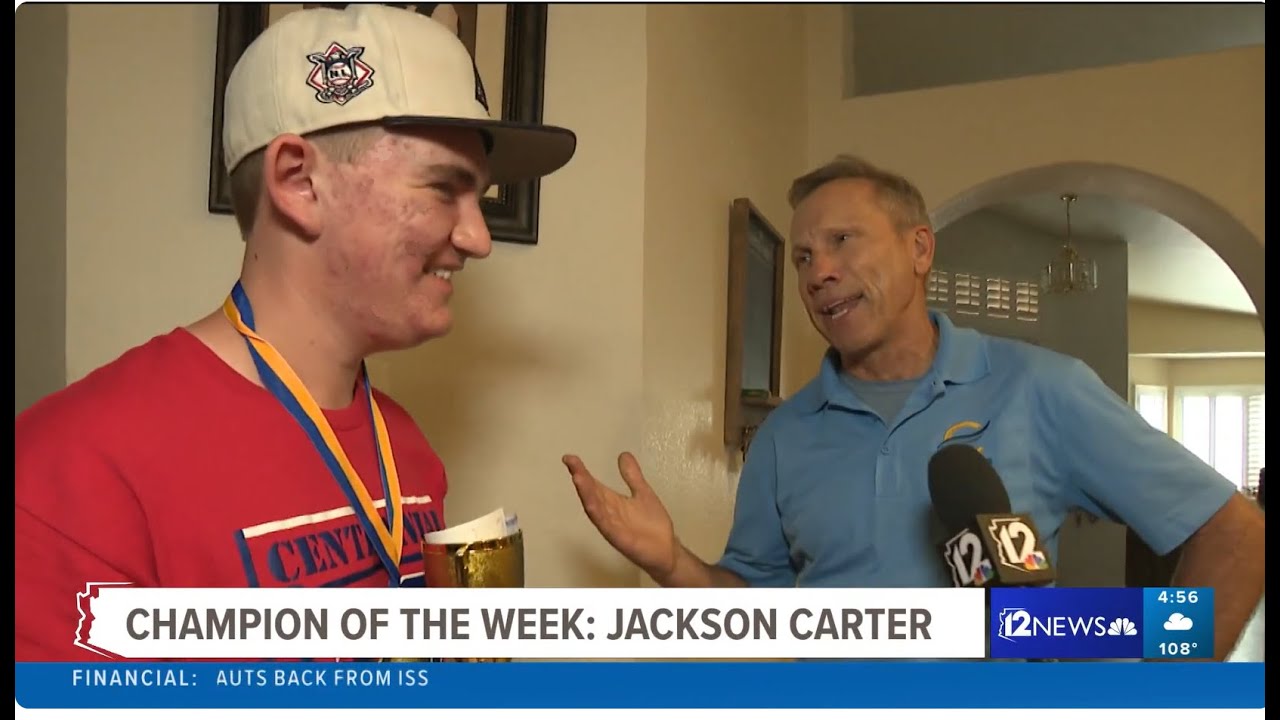 Champion of the Week: Jackson Carter - YouTube