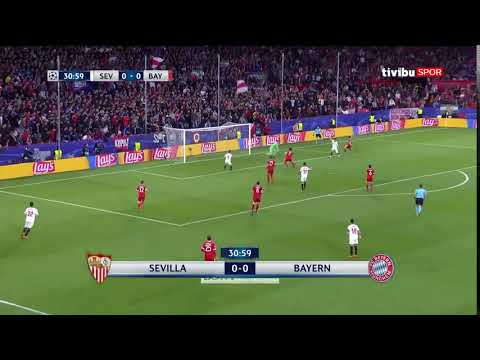 GOL! Sevilla 1-0 Bayern München (Pablo Sarabia 32')