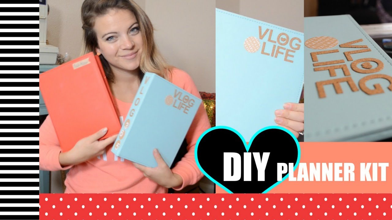 FREE DIY Vlog Planner - Vlogmas Day 6 - YouTube