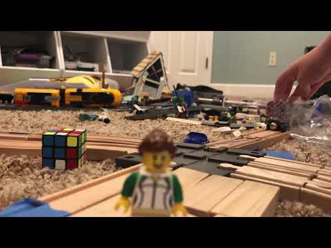 Caltrain safe w/ speed perception Lego Edition - YouTube