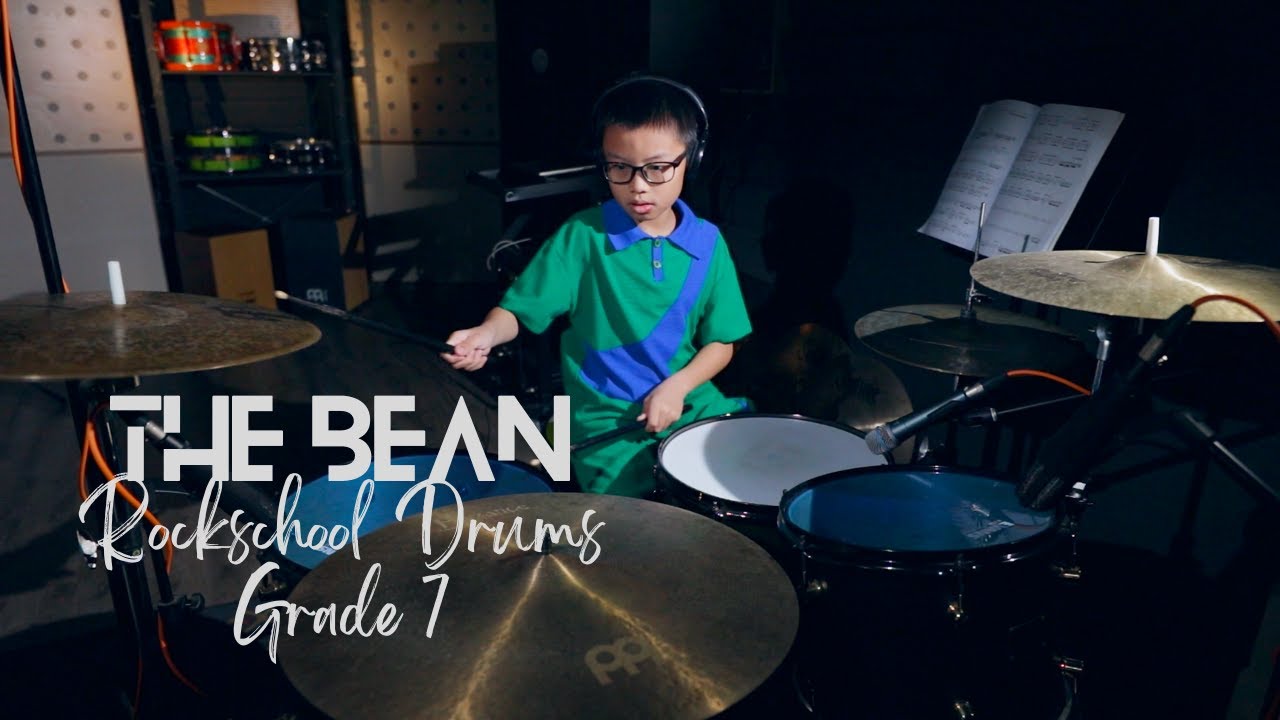 The Bean - Rockschool Drums Grade 7 - Drum Students - YouTube Music