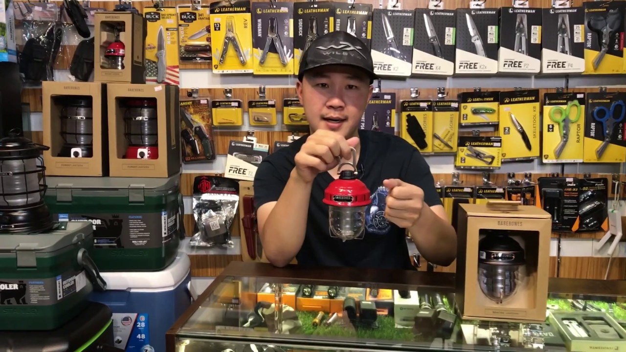 ตะเกียง LED ขนาดพกพา Barebones Beacon - YouTube