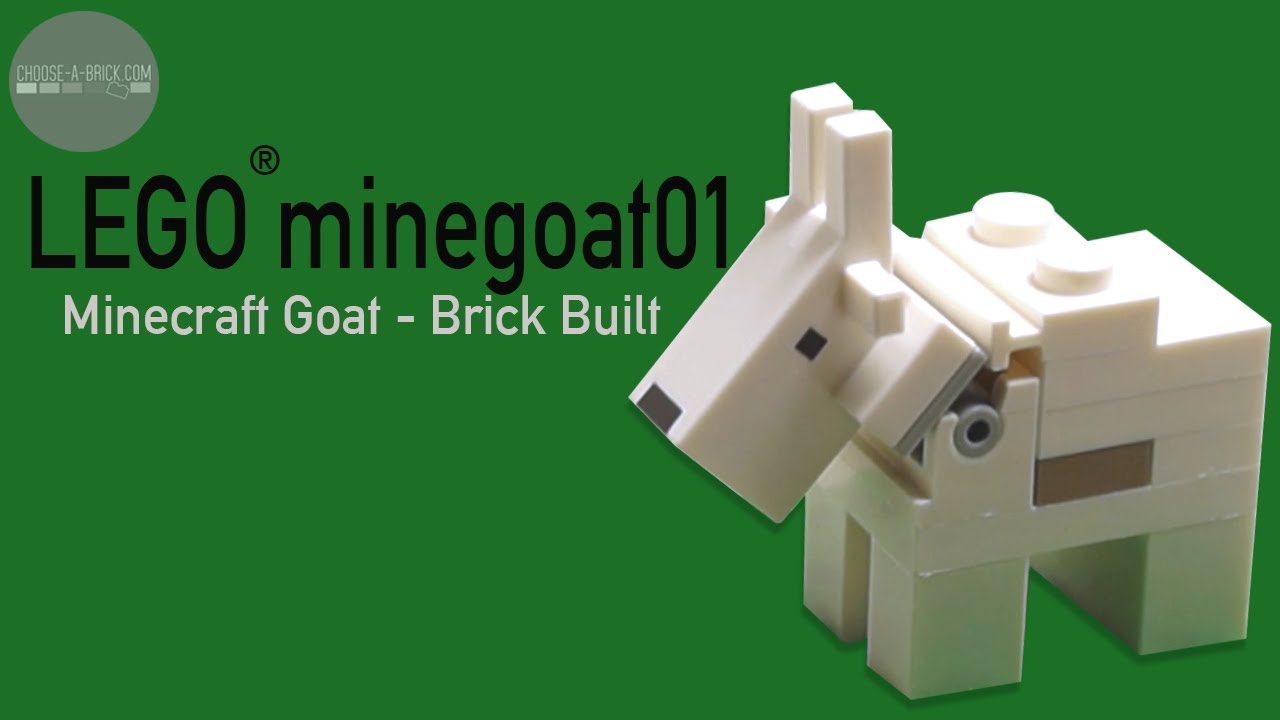 🔨 How to Build a LEGO Minecraft Goat – Step-by-Step Tutorial! 🐐 - YouTube