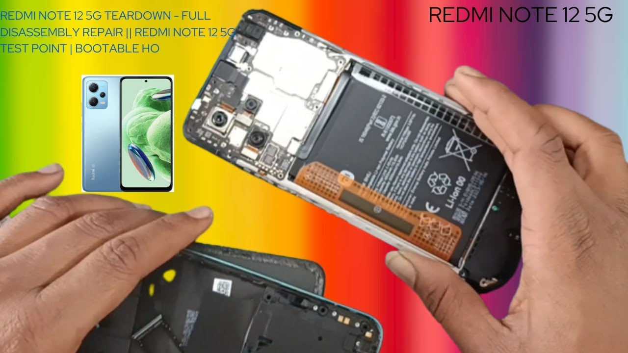 Redmi Note 12 5G Teardown - Full Disassembly repair || redmi note 12 5g ...