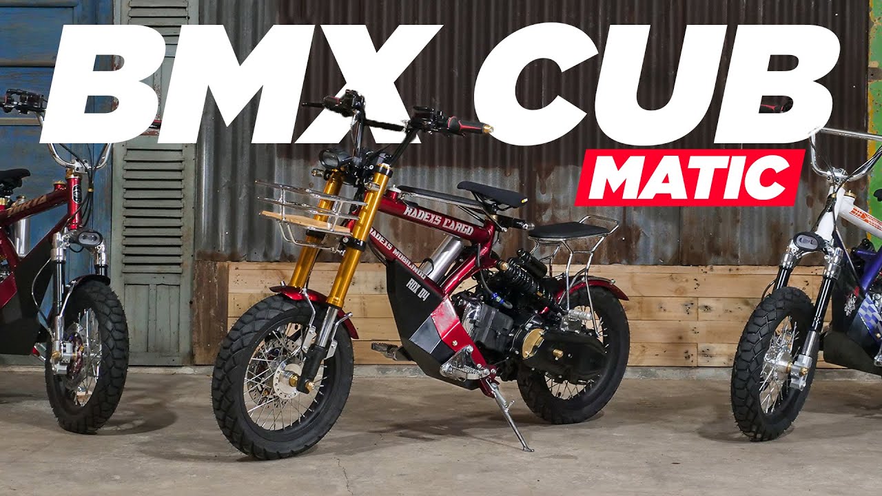 BMX CUB MATIC ADA TIPE APA AJA SIH? - YouTube