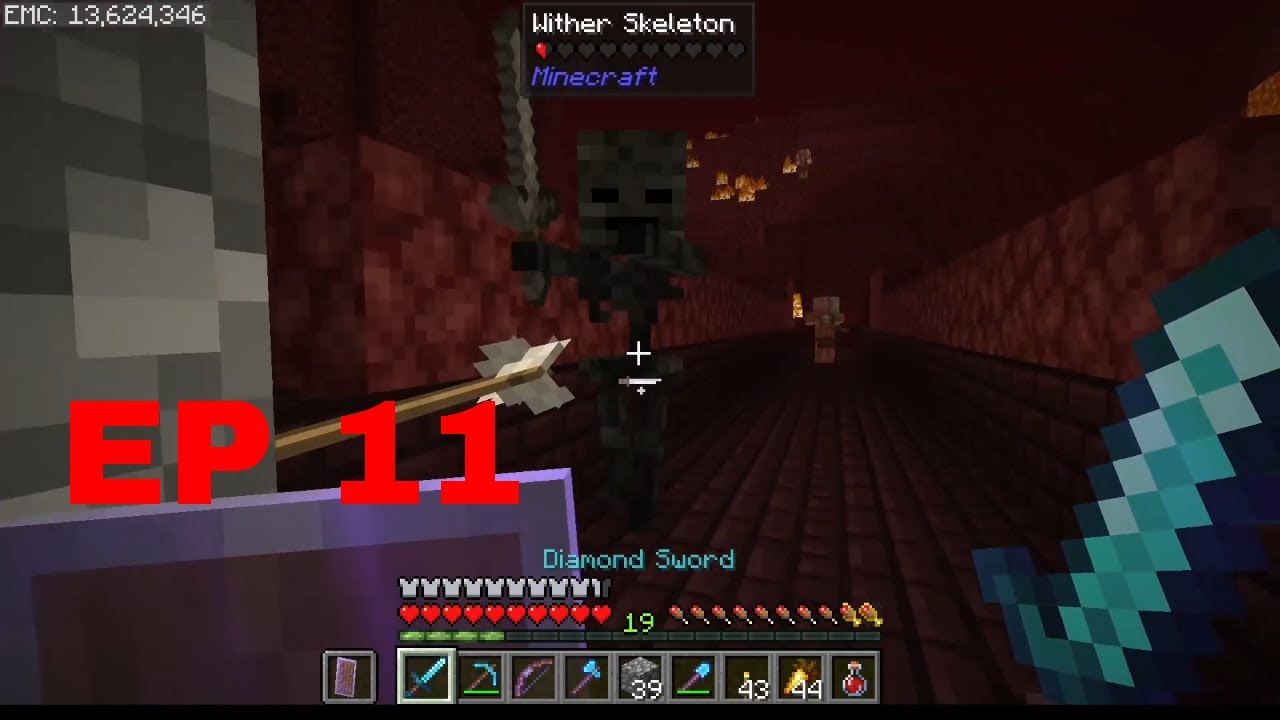 Let's Play Minecraft Java Mod Pack Survival: A ProjectE Superflat Challenge ep 11 - YouTube