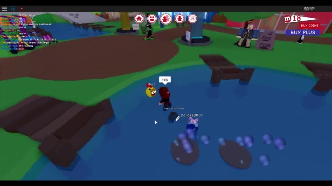 roblox drowning prank - YouTube