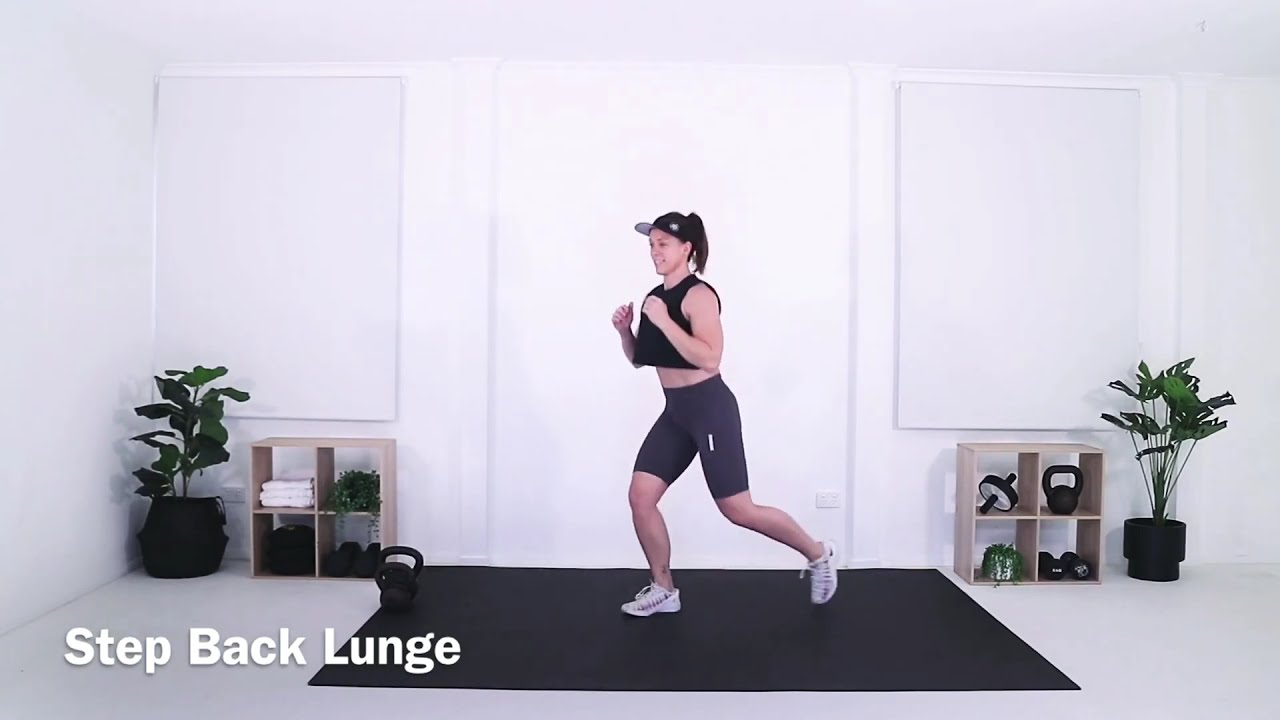 Step Back Lunge - YouTube