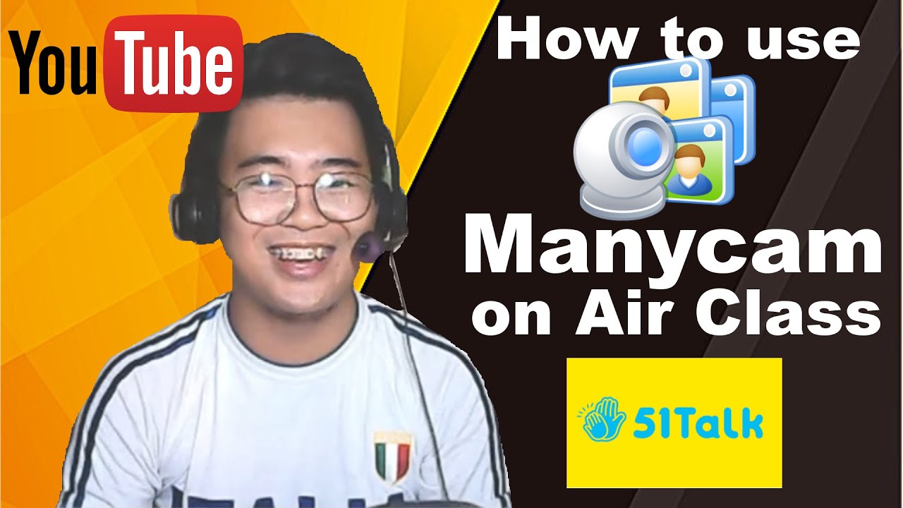 How to use Manycam on Air Class in 51talk | itssupermakoii - YouTube