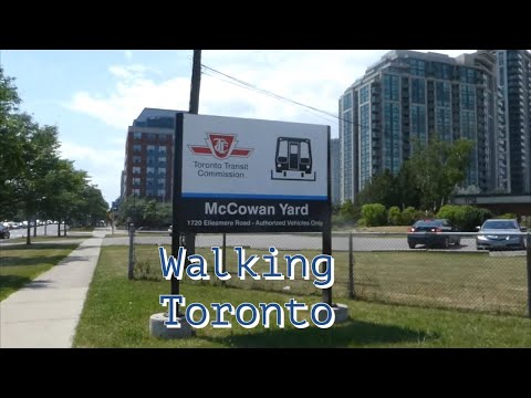 Walking Ellesmere Road in Scarborough Toronto’s Bendale Neighbourhood 7/22/2022