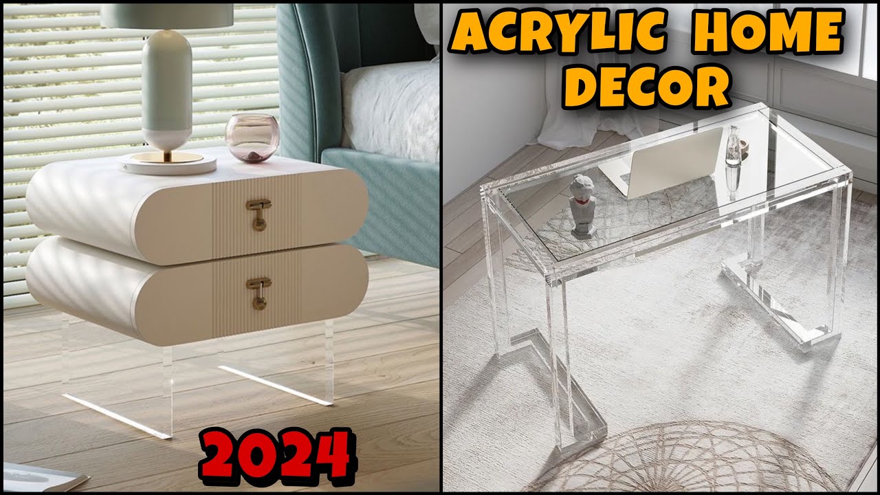 Stylish Acrylic Home Decor Ideas | Acrylic Home Decor Gallery 2024 ...
