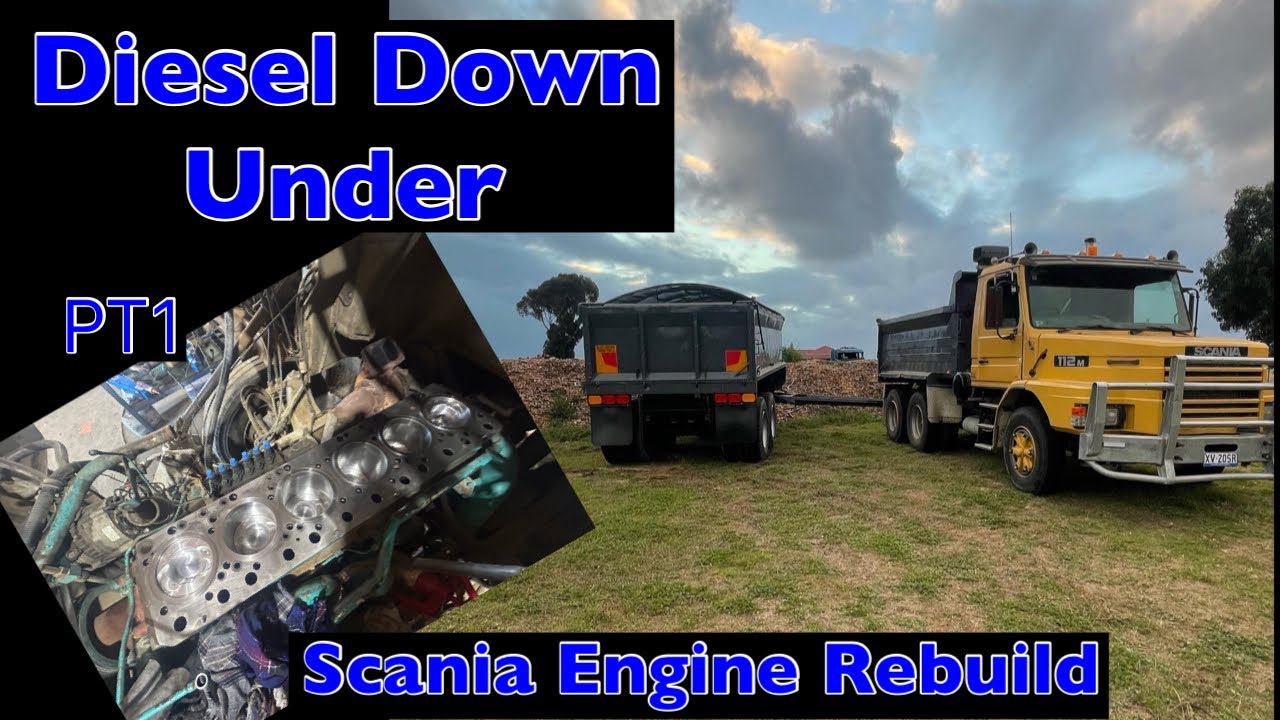 Scania T112, DS11 Engine Rebuild Pt1 - YouTube