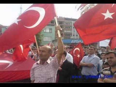 Eynesil miting 2007  Görüntüleri