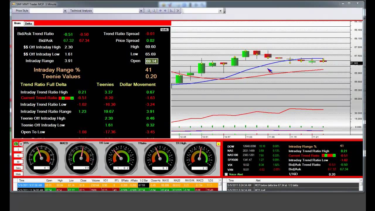 Stock Market Training New Trader David on SMF MMT Trading Platform ...