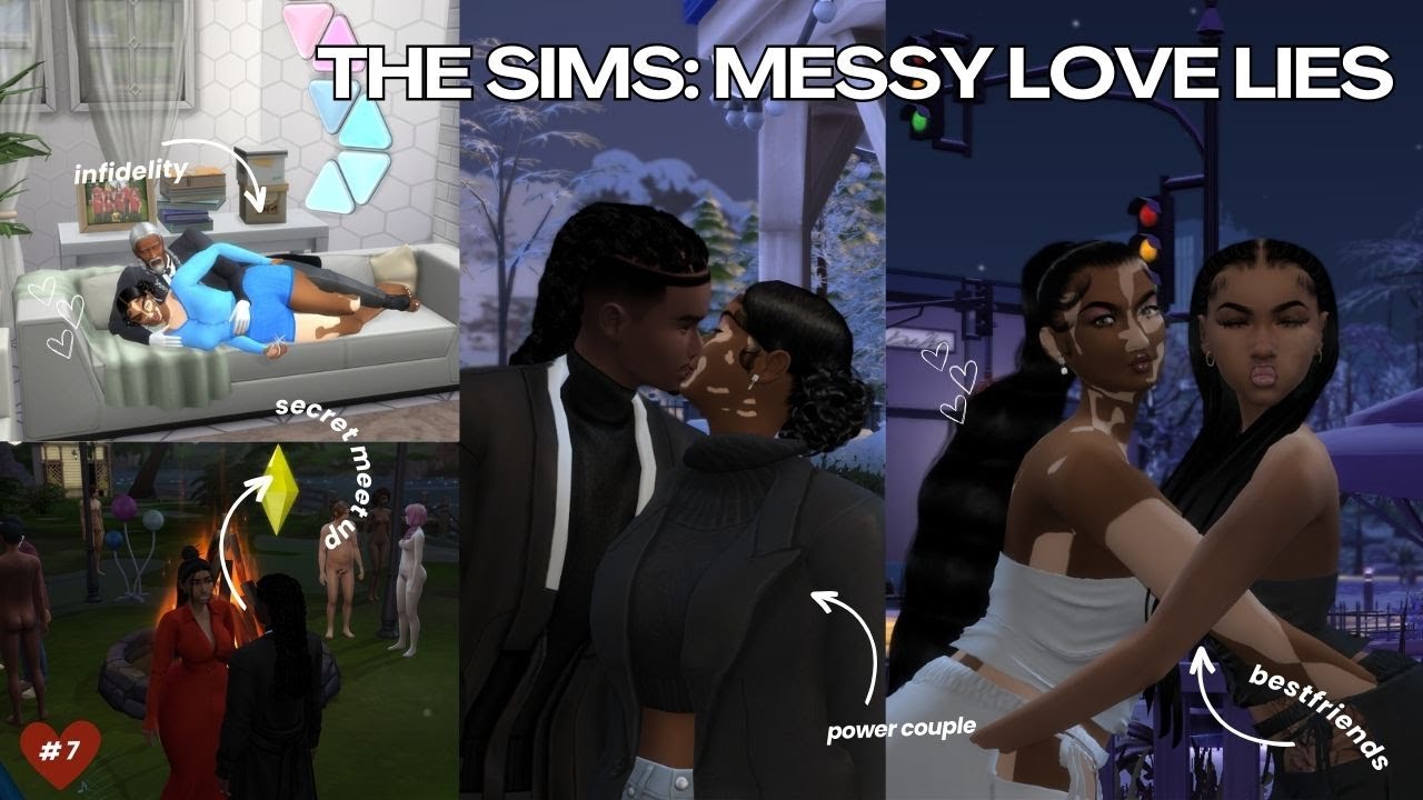 The Sims 4: Quinn and Myla Carson *Messy Love Lies* Ep. 7 - YouTube