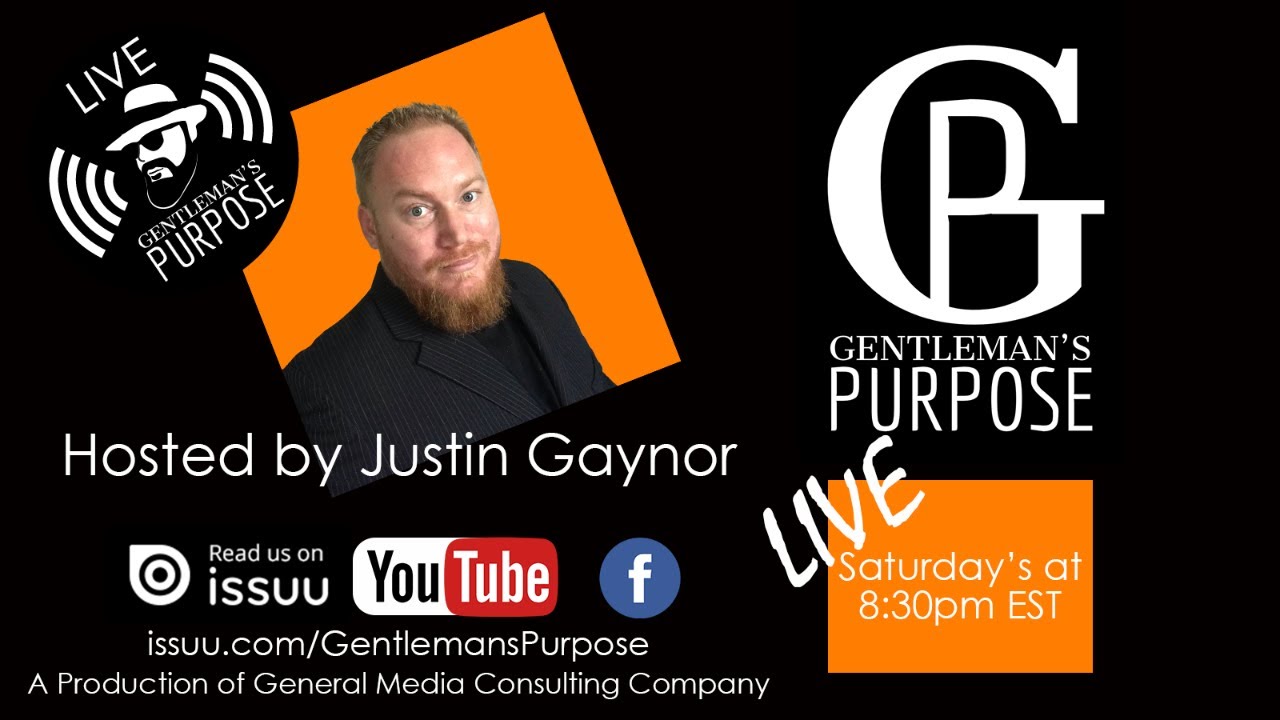 Gentleman's Purpose LIVE - with Justin Gaynor - YouTube