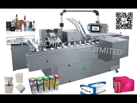 automatic pet plastic bottle turntable feeding cartoning machine with ...
