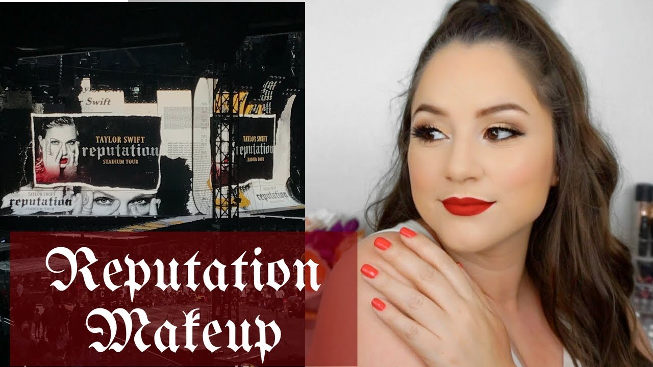 Reputation Makeup Tutorial & Taylor Swift Concert | Jessica Sanchez ...