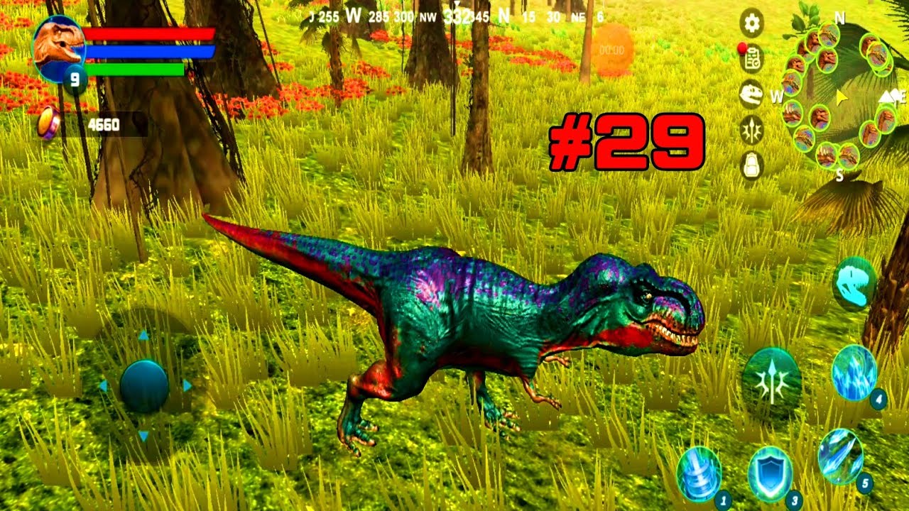 Tyrannosaurus Simulator Android Gameplay #29 - T-Rex Simulator Android ...