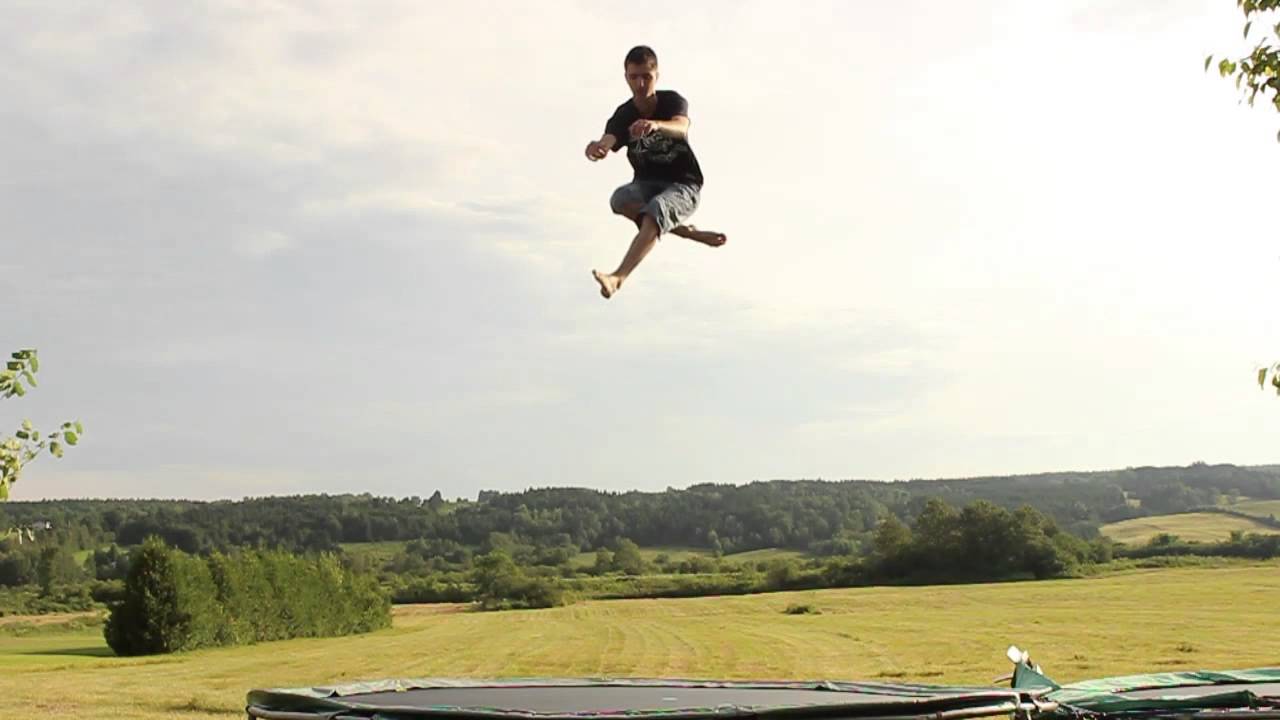 Trampoline best tricks compilation - YouTube