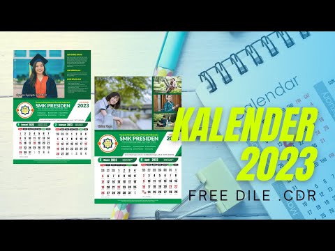 Tinggal Download!!! Master Kalender 2023 Lengkap Tanggal Jawa dan Hijriah (Free CDR) - MDY Tutorial