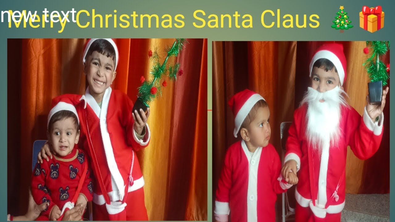 Bacche Bane sb Santa Claus 🎄🎁🔔😍🥰 #youtubeshorts #viralshorts #trending ...