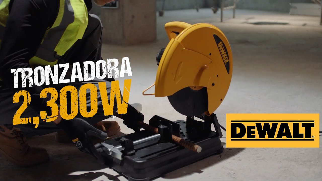 Sierra Tronzadora para Cortar Metal DEWALT D28730 - YouTube