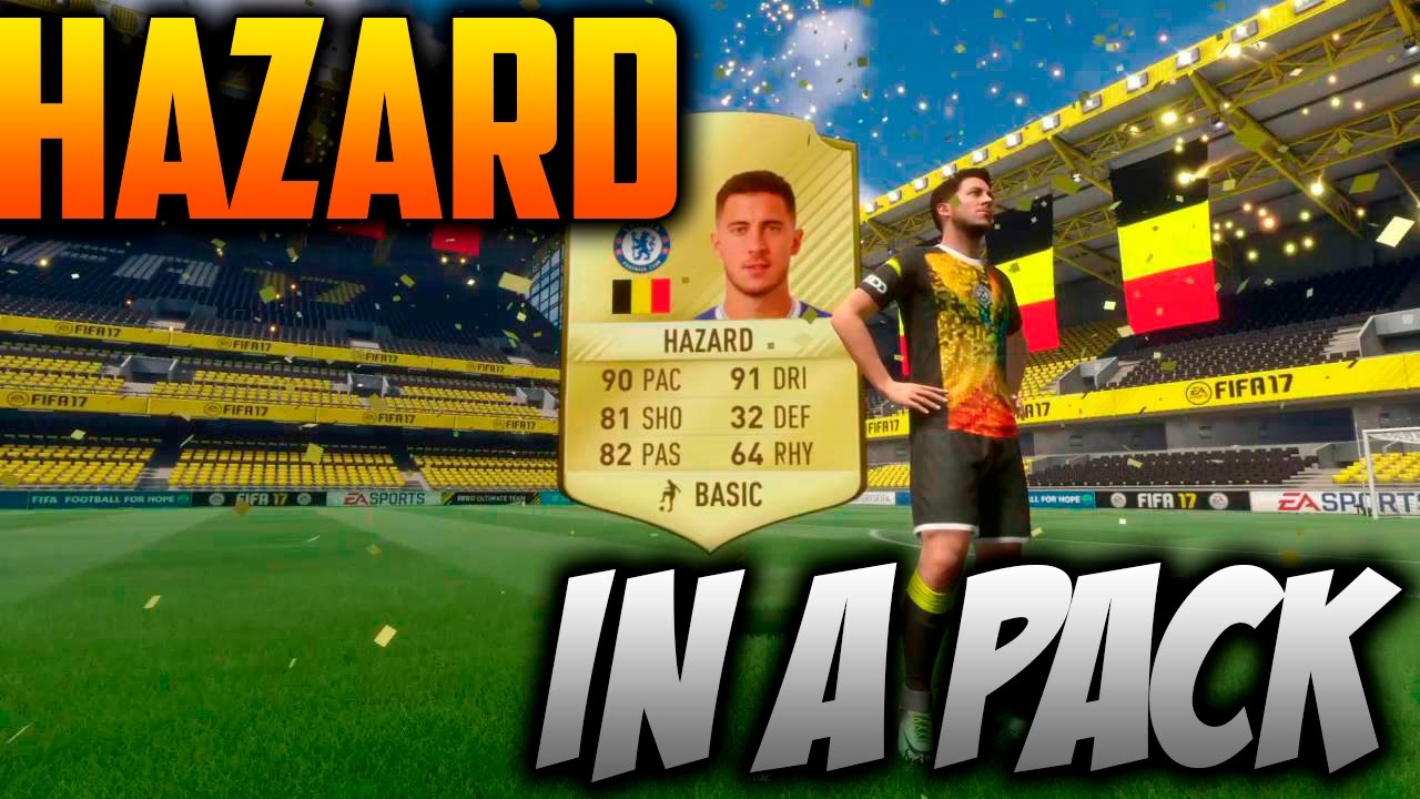 Fifa 17 Hazard in a pack - Recompensas FUT Champions - YouTube